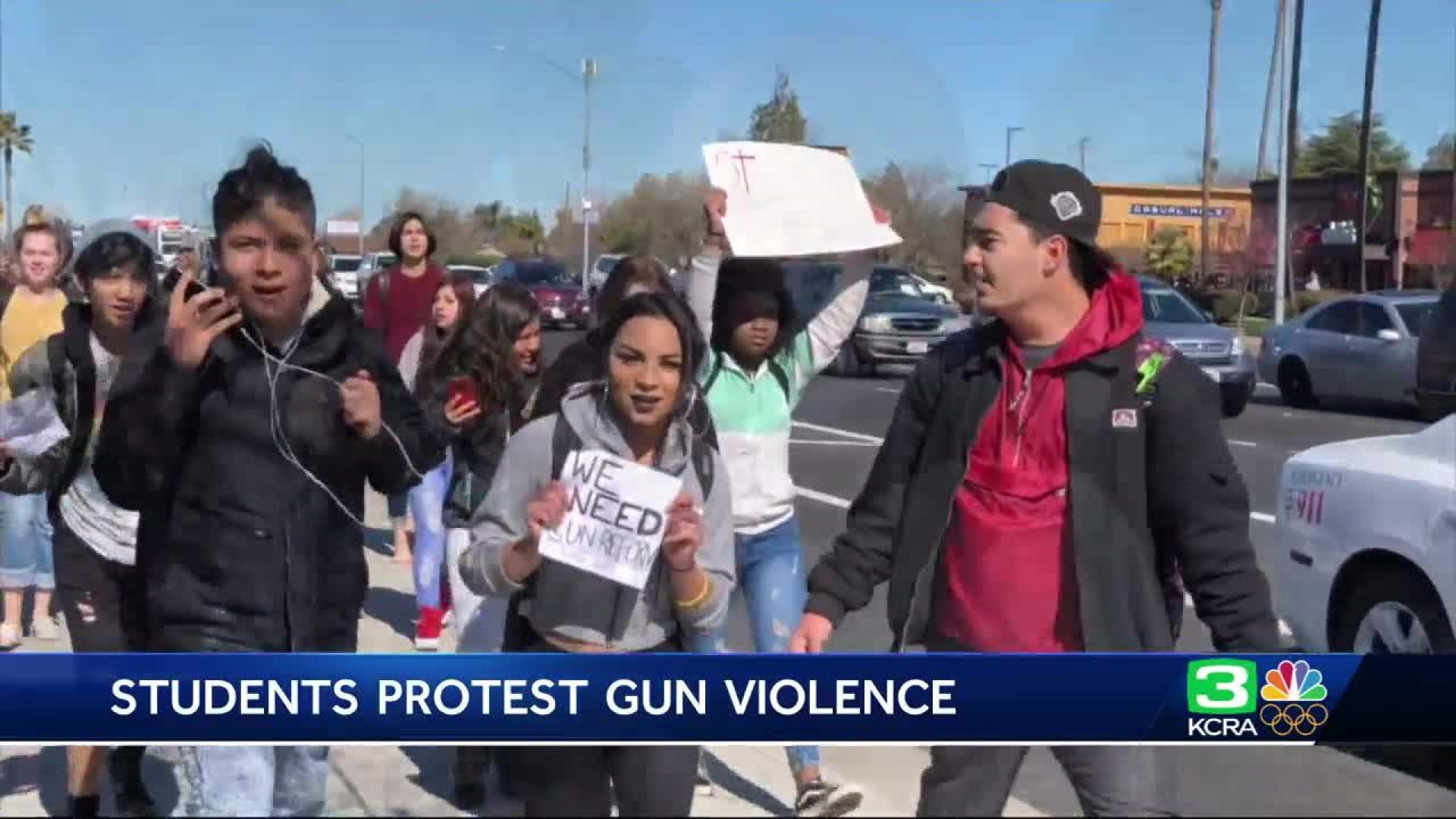 Anti-Gun Students Turn Violent to Protest... Violence? [Video]