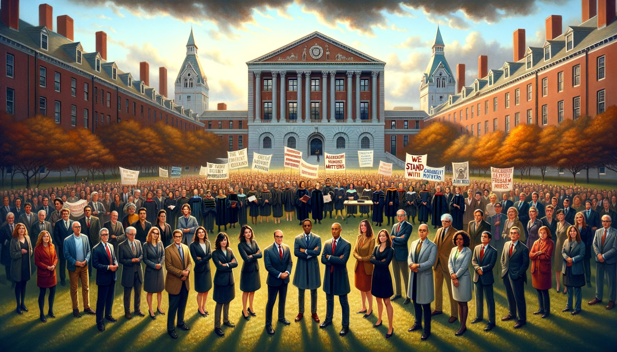 University Faculty Gets Behind Harvard President After Calls to Resign