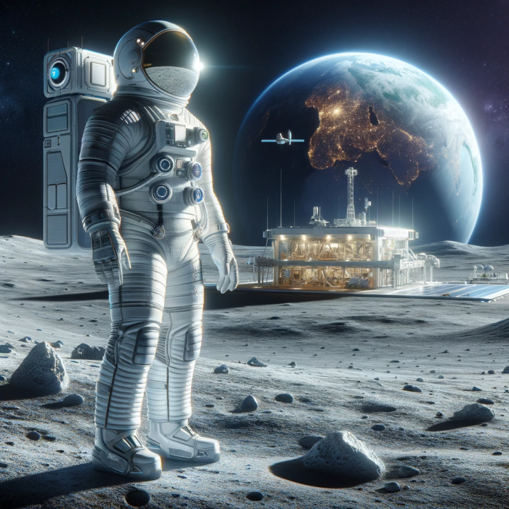 Harris Sets Vision for U.S. to Land 'International Astronaut' on Moon ...