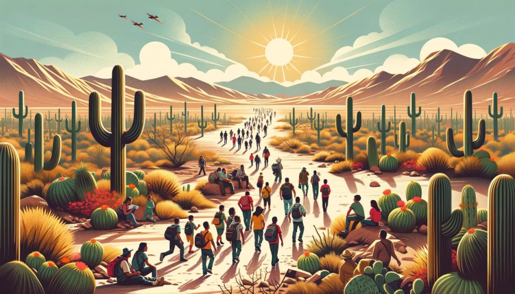 Arizona Witnesses Flow of Illegal Immigrants Crossing Into US