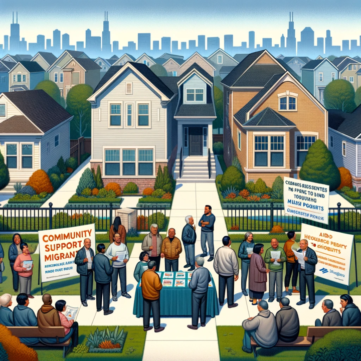 Affluent Chicago Suburb Explores Program for Residents to House Migrants
