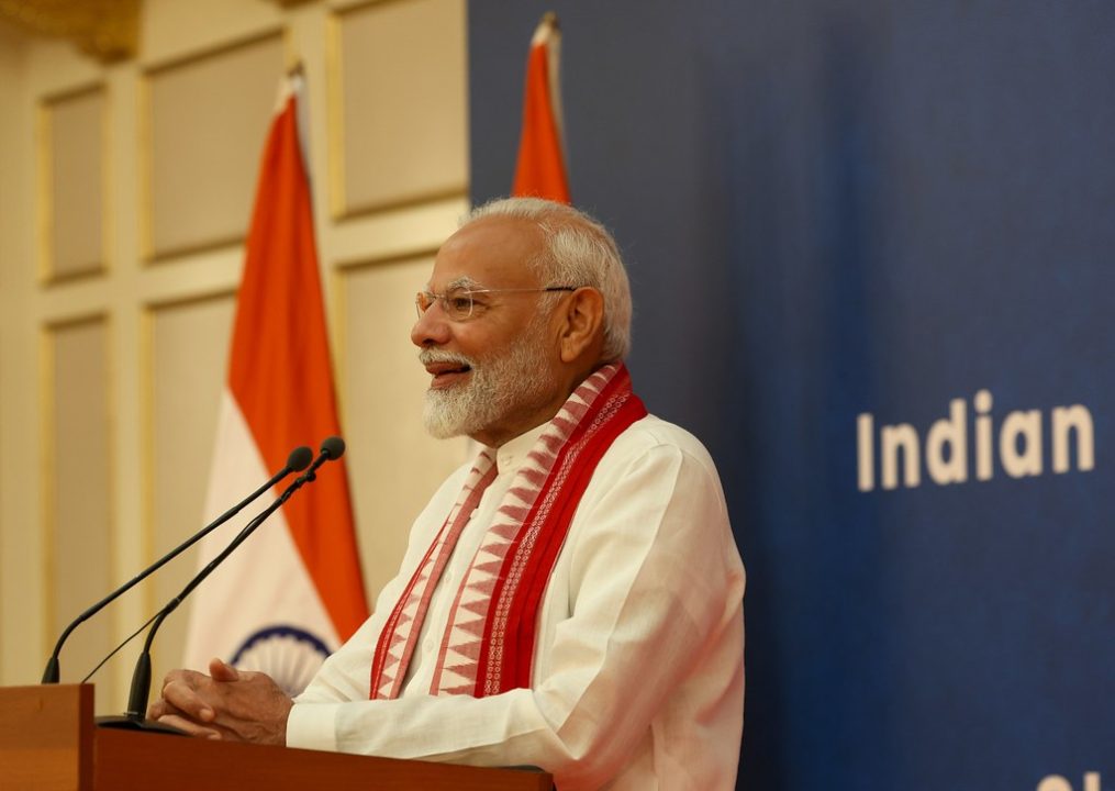 Modi Echoes Trump with ‘Make India Great Again’ Rallying Cry
